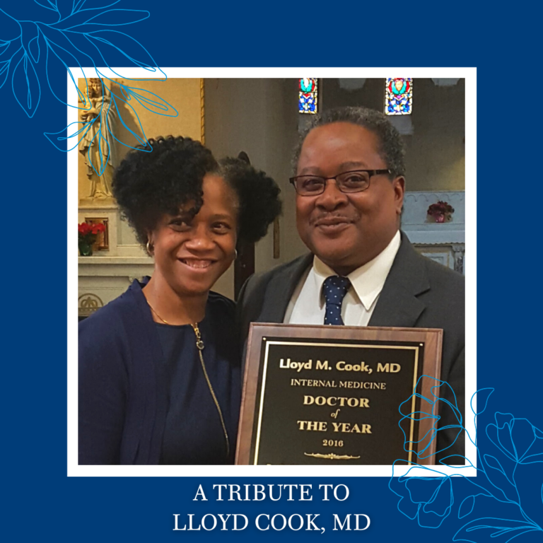 A Tribute to Lloyd M. Cook, MD – Joseph & Mary's Home